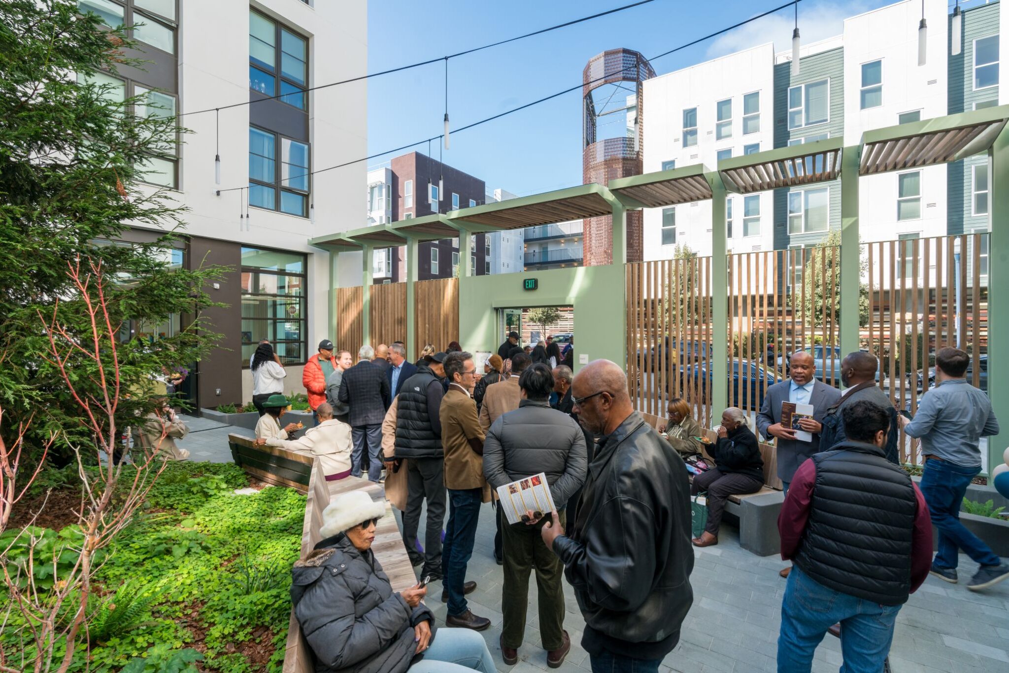 Ribbon-Cutting for Oscar James Residences in Hunters Point - Mithun